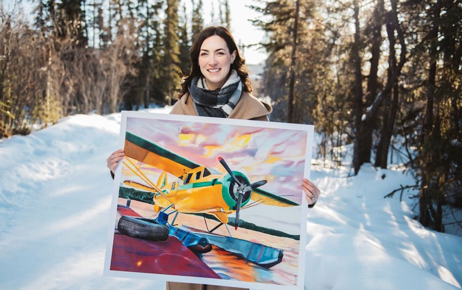 A painter’s flight: Deanna Ehalt-Zawyrucha’s story | Northwestel